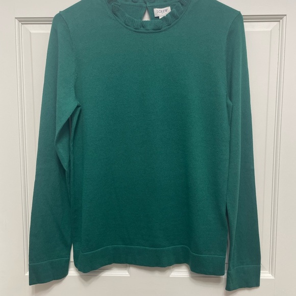 J. Crew Factory | Sweaters | New Nwt J Crew Factory Ruffle Neck Sweater ...